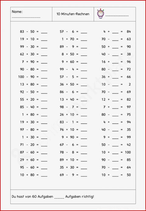 Arbeitsblätter Mathe 1 Klasse Zum Ausdrucken: 8 Beratung Sie Jetzt ...