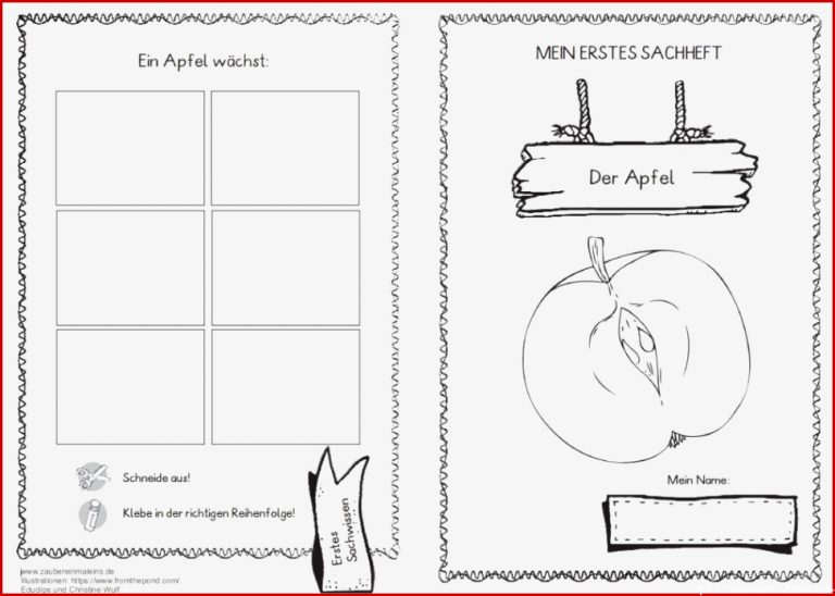 Mein Erstes Sachheft Der Apfel – Zaubereinmaleins Shop - Kostenlose ... Mein Erstes Sachheft Der Apfel – Zaubereinmaleins Shop - Kostenlose ...