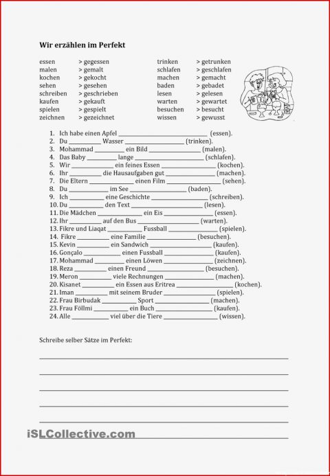 Partizip 1 Und 2 Arbeitsblätter: 5 Ideen Sie Müssen Es Heute Versuchen ...